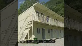 Foldable Shipping Container House | Portable Integrated Building for Construction & Events