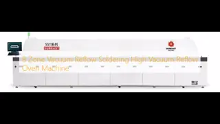 China 8 Zone Vacuum Reflow Soldering High Vacuum Reflow Oven Machine for sale