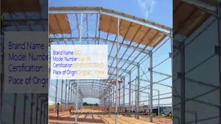 China Steel Structure Warehouse Plant for Export to Africa Steel Structure Building Warehouse for sale