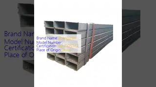 China Black Grey Rectangular Steel Pipe 600 X 600MM Customization Seamless Black Iron Pipe for sale