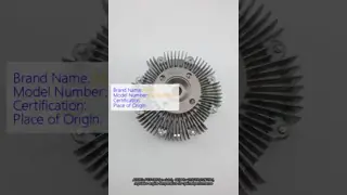 FCT-085 AISIN Engine Cooling Fan clutch OEM for 2TR/TRJ12#/TRJ