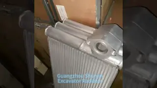 A Closer Look: TMY HD820-5 Oil Radiator For KATO Excavator Hydraulic Engine