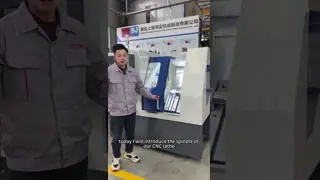 The spindle structure of a CNC lathe Do you know? #machine #cnc #cncmill #coldmilling #factory