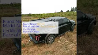China 4X4 Aluminium Canopy Pickup Truck Toppers Weather Proof For F150 Ranger Tacoma Tundra Ram for sale