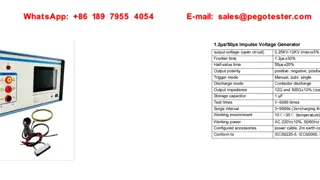 China 500Ω Impedance Impulse Voltage Generator for sale