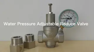 China SONGO NPT Thread piston Pressure Reducing Valve Stainless Steel 304  Pressure Control Reducing Valve for sale