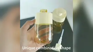 China 300ml PET Flat-shoulder Plastic Bottles with Lotion Pumps Complete Lotion Bottle Set Liquid Soap Lotion for sale