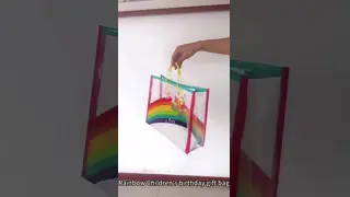 Ranbow gift tote bag