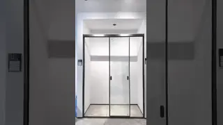 China Glass Shower Hinge featuring tempered safety glass and sunken bottomless track for smooth quiet sliding and easy cleaning for sale