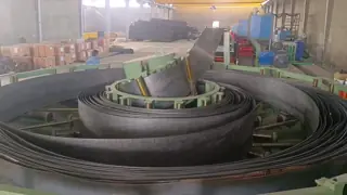View High Frequency ERW Pipe Mill Line 114-219mm Diameter Demo