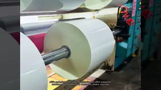 Length Varies By Roll PET Thermal Lamination Film Suitable For Thermal Laminators Customizable Width Ensures Versatile Usage