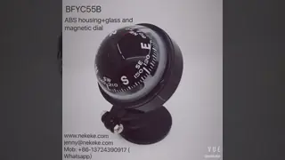 China Multi-Purpose Vehicle Compass with Adjustable Mounting Bracket - Black Plastic Dashboard Navigation Tool for Cars, Trucks and Boats for sale