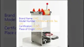 Milk Tea Sealer Machine Factory Direct