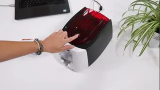Evolis card printer badgy 100