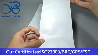 Resealable Flat Bottom Coffee Bags with Valve
