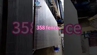 China High Security 358 Anticlimb Fencing Green Powder Coated Hot Dip Galvanized for sale