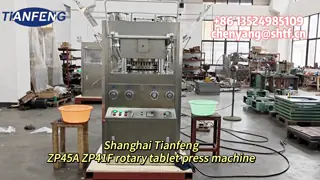 China Multi Station Rotary Tablet Manufacturing Machine ZP45 Providing and Continuous Tablet Compression ZP41 Solutions for Pharmaceutical Industry for sale