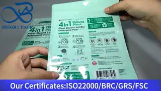 custom printed food packaging bag