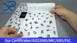 glassine paper bag