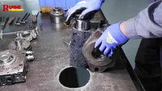 A11VO series pump control valve installation video