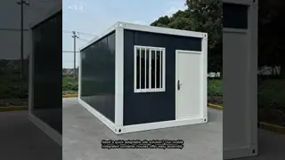 China Mobile Integrated Easy-Assembly Flat-Pack Container House for Site Use | Prefabricated Building for sale