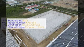Fast-built Steel Structure Building Prefabricated Supermarket Prefab Shop Shopping Mall Commercial