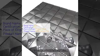 China Wholesale 3D  Mirror Wall Sticker Square Mosaic Self-Adhesive Decorative Tiles For Home/KTV/Bar Interior Decoration for sale