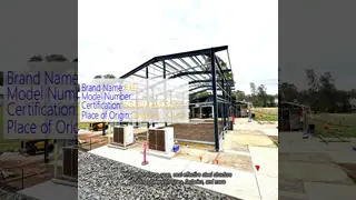 Large-span Cheap Structural Steel Construction Prefabricated Prefab Warehouse Workshop Steel Structure Metal Building Mill