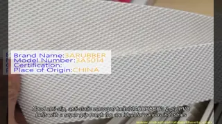 Anti Slip Anti Static 2 Ply Pvc Conveyor Belt Super Grip Rough Top