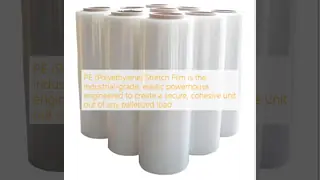Secure Pallets With PE Stretch Film