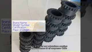 3j - 11j Gear Coupling / Polyurethane Coupling for Air Compressor OEM