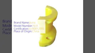Polyurethane Bend Restrictor with Resistance to Water, Oil & Grease, High Load Bearing Capacity, and 50+ Years Durability for Submarine Cable Protection