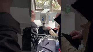 World’s first automatic seam opening and ironing machine