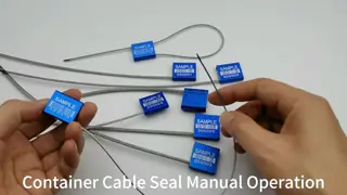 Security Seal Cable Lock US-CC181