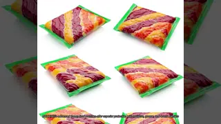 Advanced Moisture Barrier Frozen Food Packaging Pouch with Grease and Oil Resistance and Aroma Barrier for Superior Protection