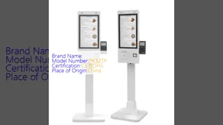 China 21.5" 24" 27" 32" Inch Floor standing Touch Screen With 1080P IPS Interactive Self Service Payment Kiosk for sale
