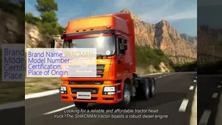 Cheap New Tractor Head Truck Rhd Shacmantractor Truck with Diesel Engine