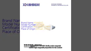 China Wet Pressed Ferrite Motor Magnets With High Magnetic Properties For Fan Motors W5166A for sale