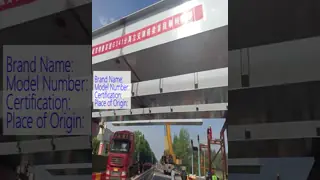 Q355B Steel Bridge Girder Long Span