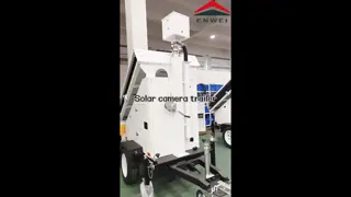 Model 3400 Solar CCTV Trailer