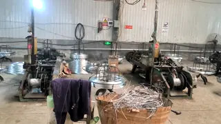 China Forest Barbed Wire Fence Roll Good Corrosion Resistance Barbed Wire Single Strand for sale