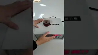 Watch: Mini Manual Electromagnetic Induction Sealing Machine For Plastic Cups Can Showcase