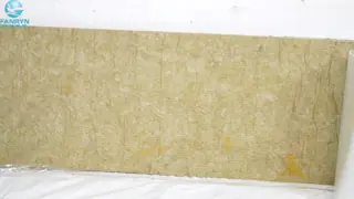 NEW-rockwool blanket with alum foil facing