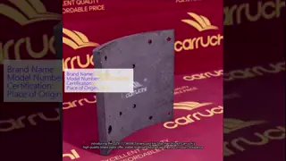 DZ9112340063 FOR SHACMAN F3000 M3000 HANDE HDM3000 ALEX PARTS Brake pad