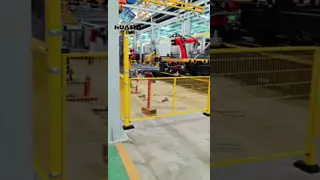 Steel Welded Mesh Panel 1840*2000mm Safety Fence for Robot Fence Machine Guarding & Fence System