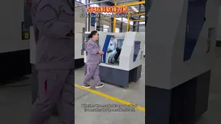 ST46 Slant Bed Tool Turret Lathe You deserve it! #machine #cncmill #cnc #coldmilling #manufacturing