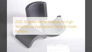 250C Sintered Ferrite Magnet High Temp