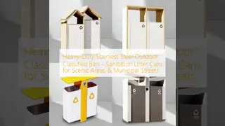 Heavy Duty Round Trash Can with Lid