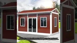 Temporary Integrated Prefabricated House | Container Mobile Home for Site & Residential Use