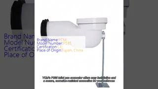 Toilet Pan Connector Positioner, Drain Pipe, Toilet Accessory, Toilet Sewage Pipe, Side Discharge Pipe